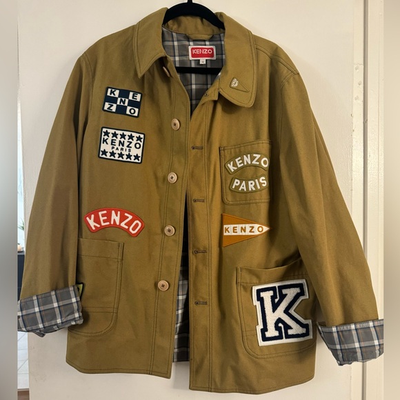 Kenzo | Jackets & Coats | Kenzo Kenzo Sailor Work Jacket Size Medium ...